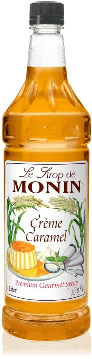 Monin Creme Caramel Syrup 1 Liter Plastic Bottle – Barista Underground