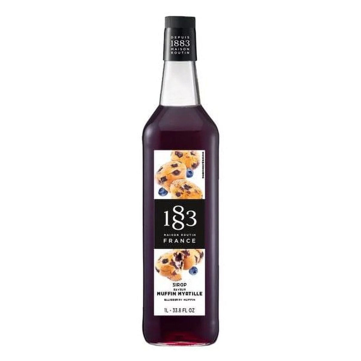 1883 Blueberry Muffin Syrup 1 Liter Glass Bottle – Barista Underground
