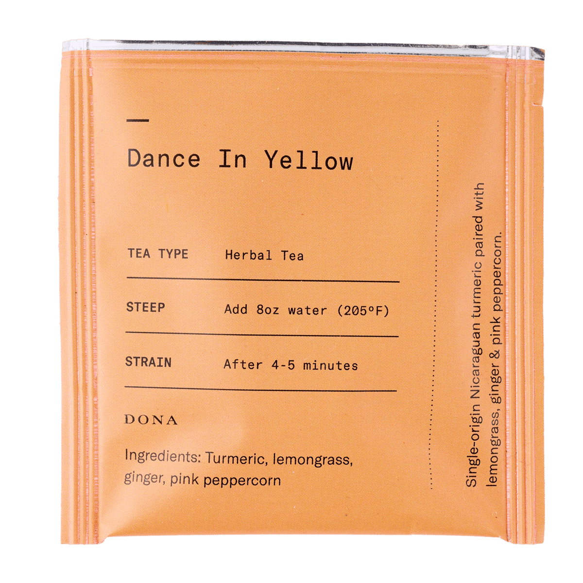 Dona Dance in Yellow Sachets – Barista Underground