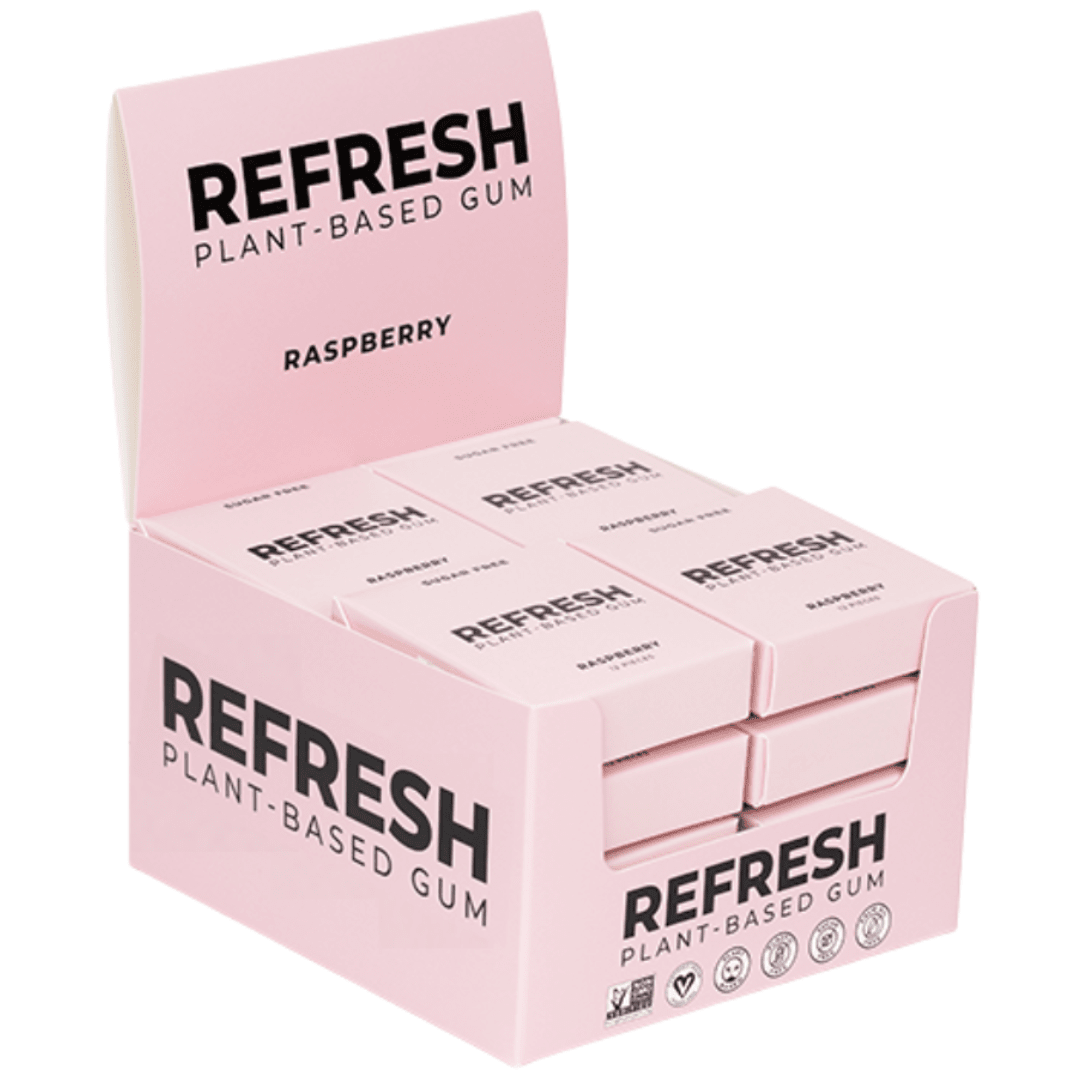 Refresh Gum - Raspberry – Barista Underground