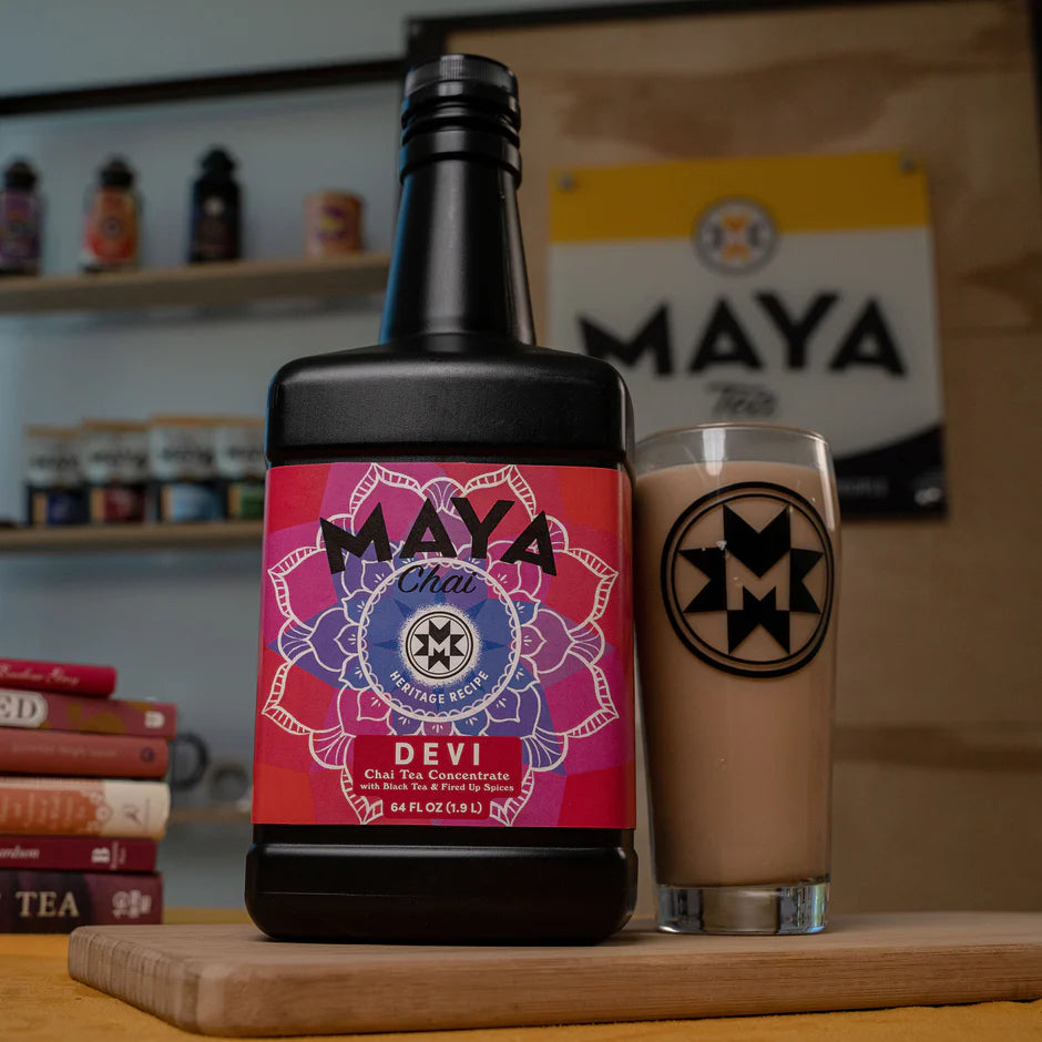 Maya Tea Company - Heritage DEVI 11:1 Chai Concentrate – Barista ...