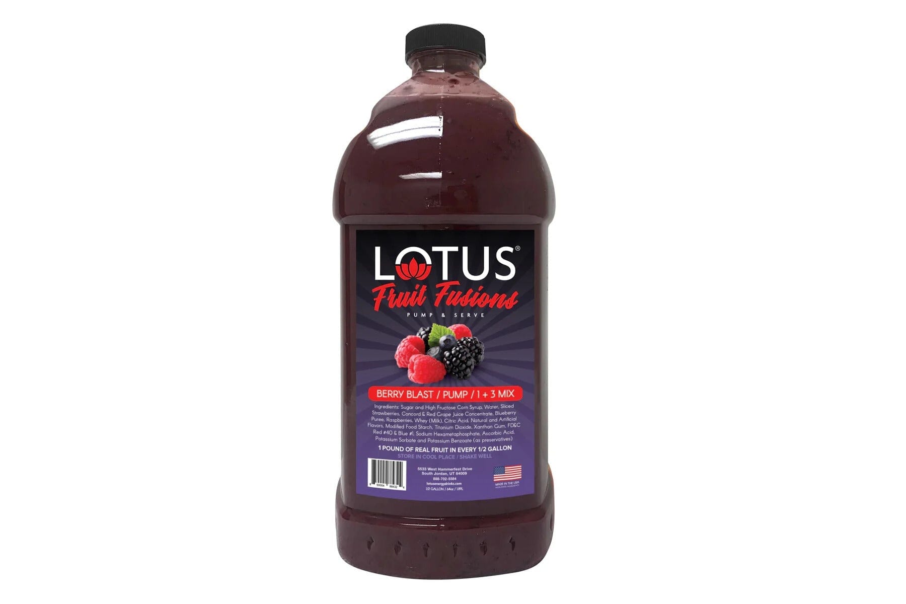 Lotus Berry Blast Concentrate 64oz – Barista Underground