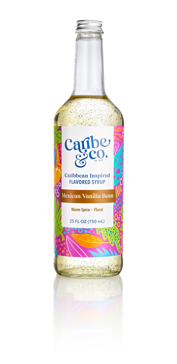 Mexican Vanilla Bean Flavored Syrup - 25 oz (Wholesale Case of 3 ...