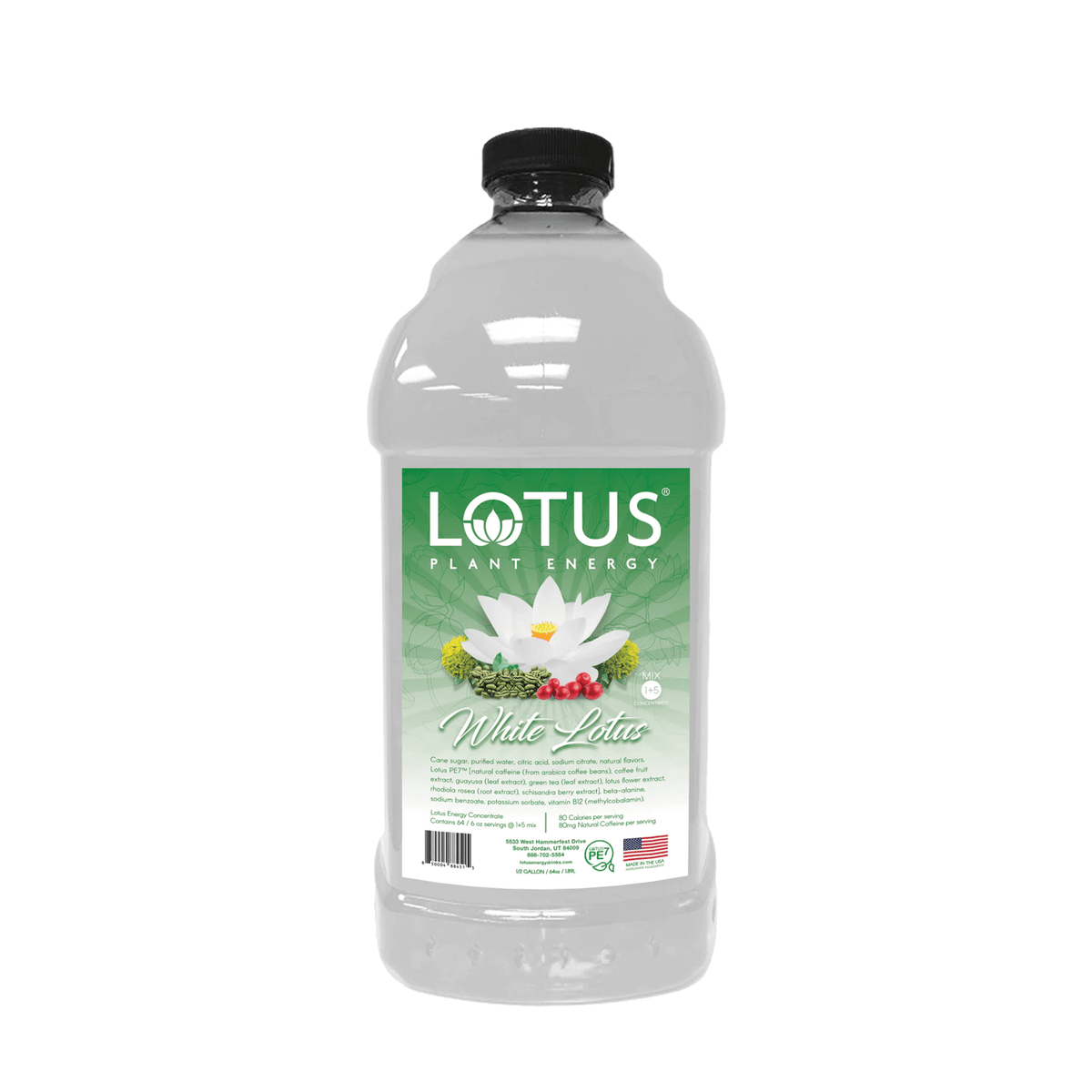 Lotus Plant Energy - White Lotus Energy Concentrate – Barista Underground