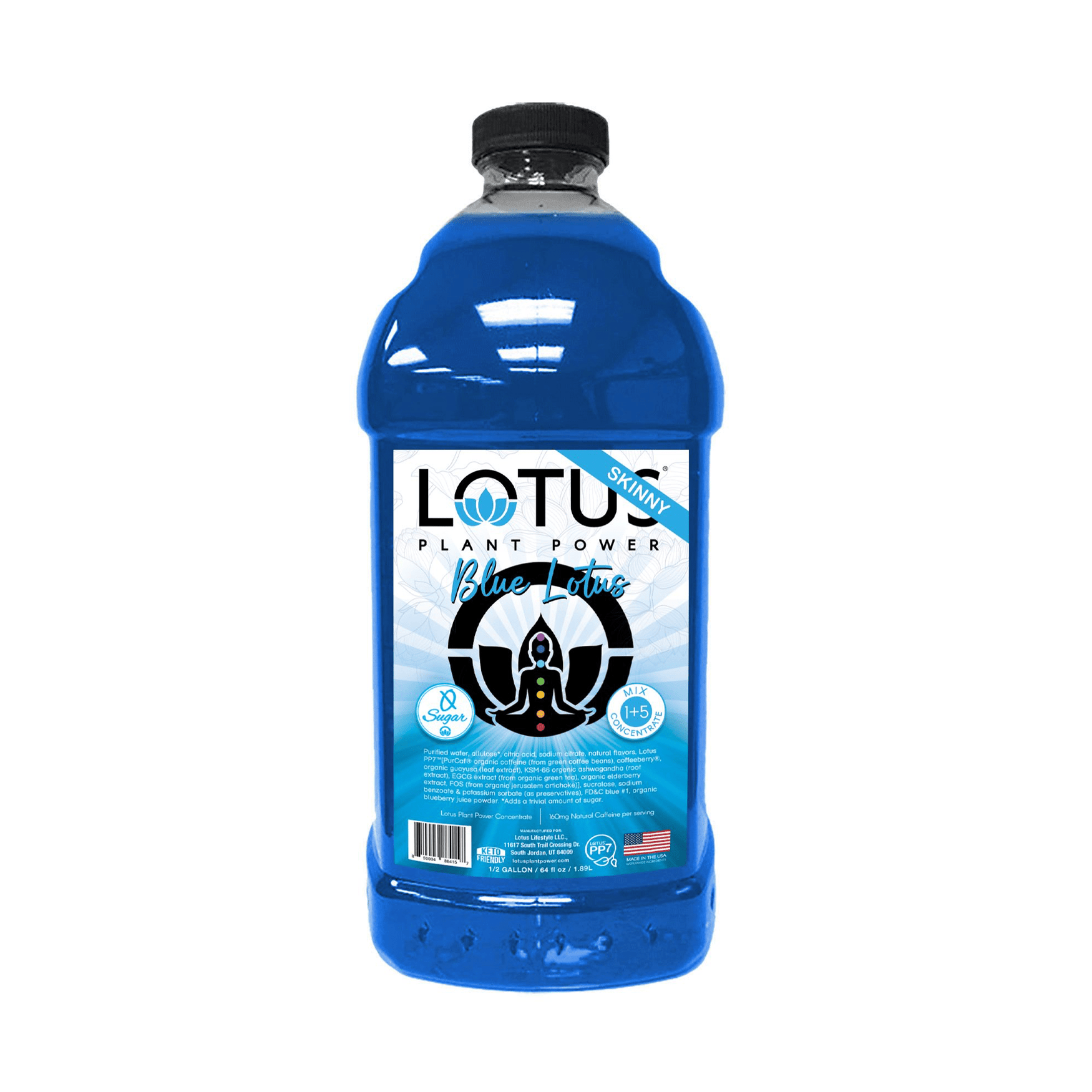 Lotus Skinny Blue Lotus Concentrate 64oz – Barista Underground