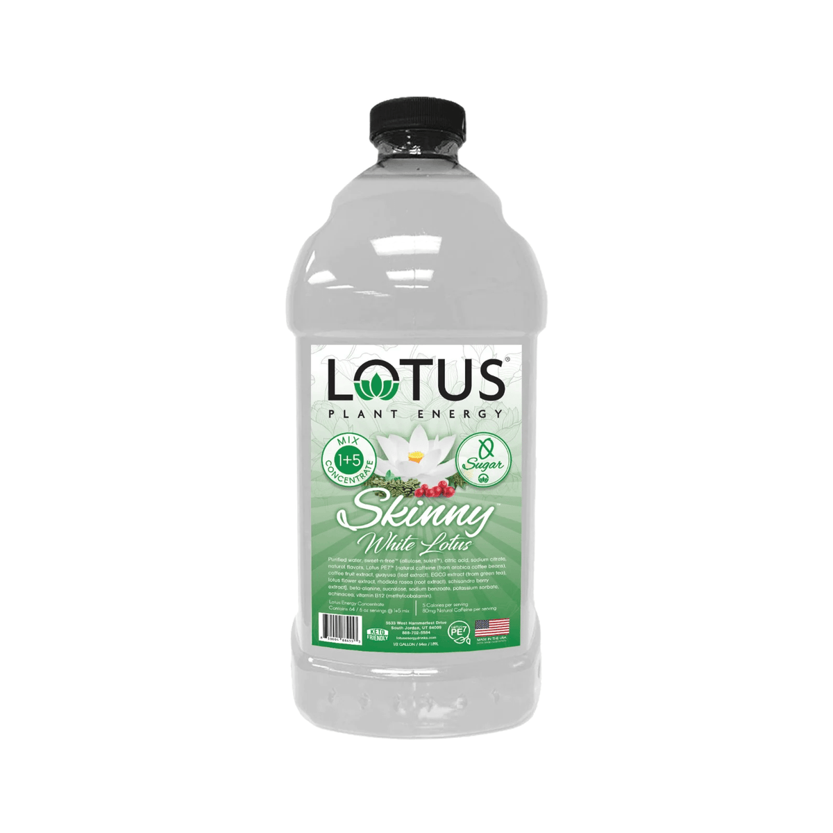 Lotus Plant Energy - Skinny White Lotus Energy Concentrate – Barista ...