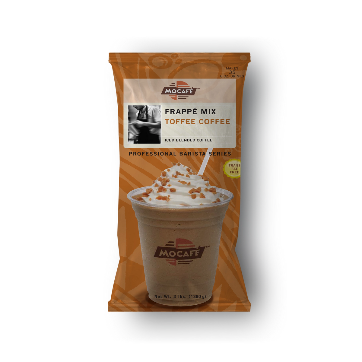 Mocafe Toffee Coffee Frappe Mix 3lb – Barista Underground