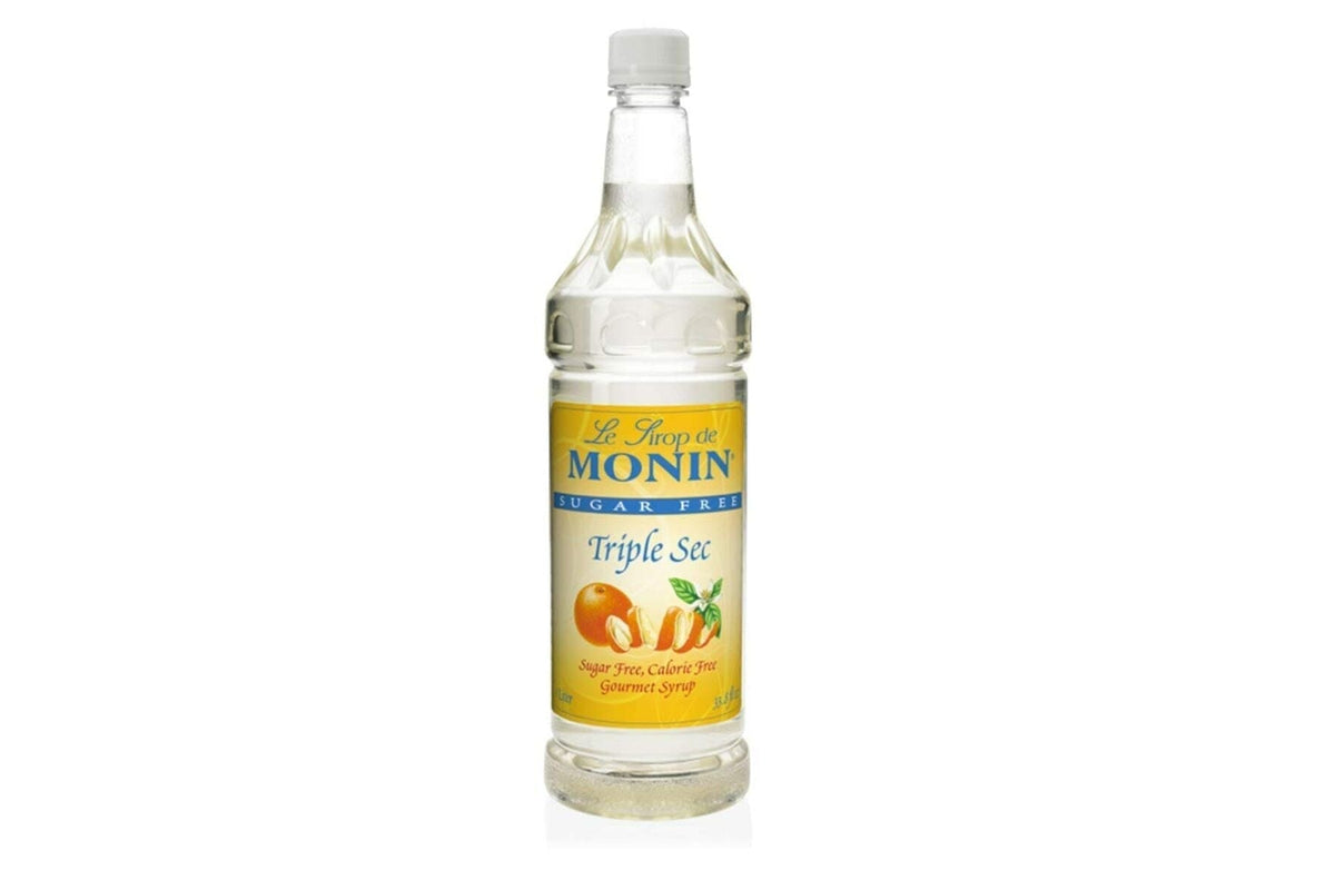 Monin Sugar Free Triple Sec Syrup 1 Liter Bottle(s) – Barista Underground