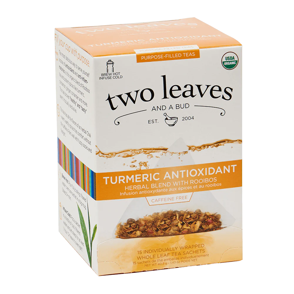 Two Leaves and a Bud Organic Turmeric Antioxidant – Barista Underground