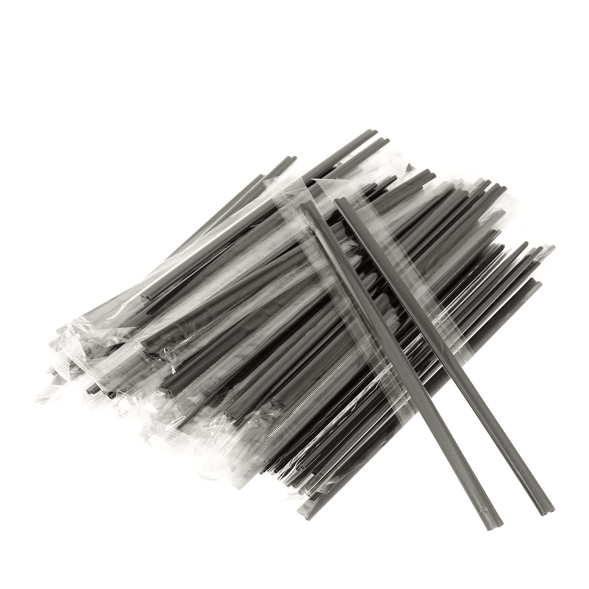 Cell-O-Core Black Collins Stir Straw, Wrapped, 8" – Barista Underground