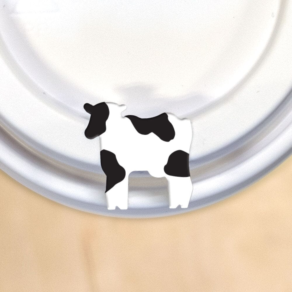 Cruzin Cap - Black on White Cows – Barista Underground