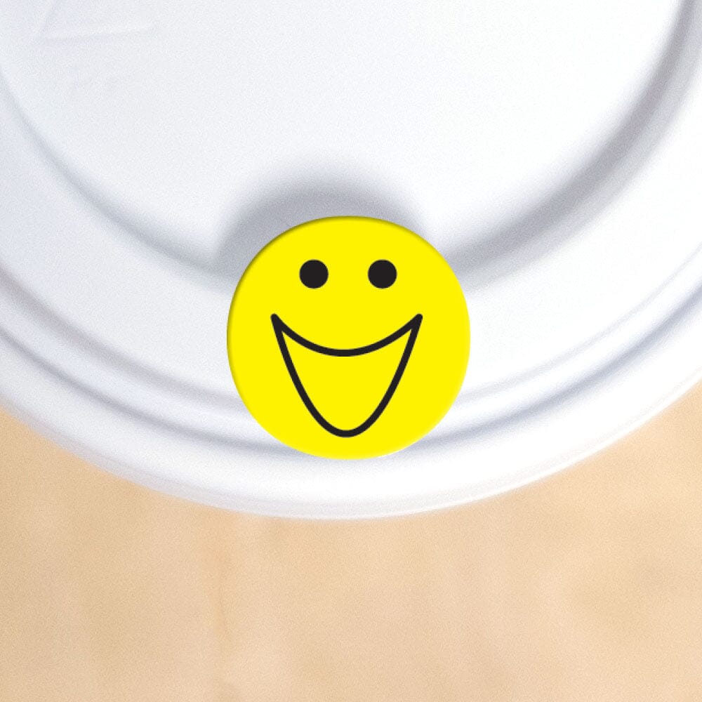 Cruzin Cap - Black on Yellow 3/4" Fun Faces – Barista Underground