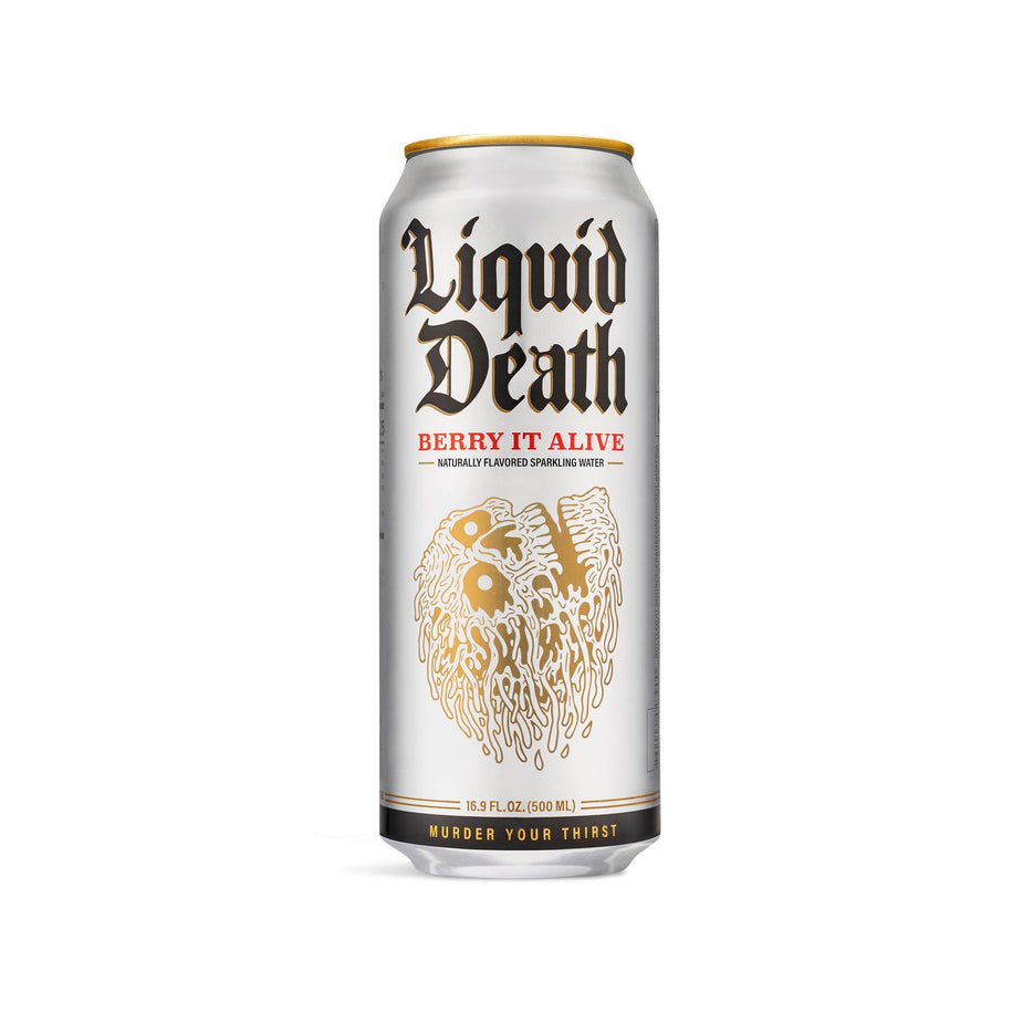 Liquid Death Sparkling Water Berry It Alive – Barista Underground