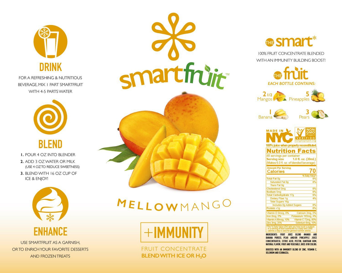 Smartfruit Mellow Mango Puree – Barista Underground