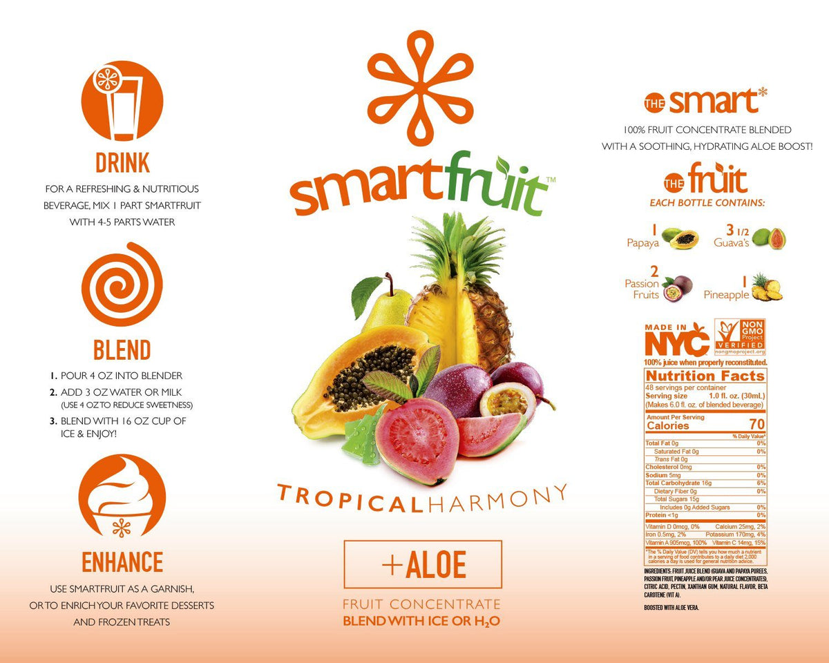 Smartfruit Tropical Harmony Puree – Barista Underground